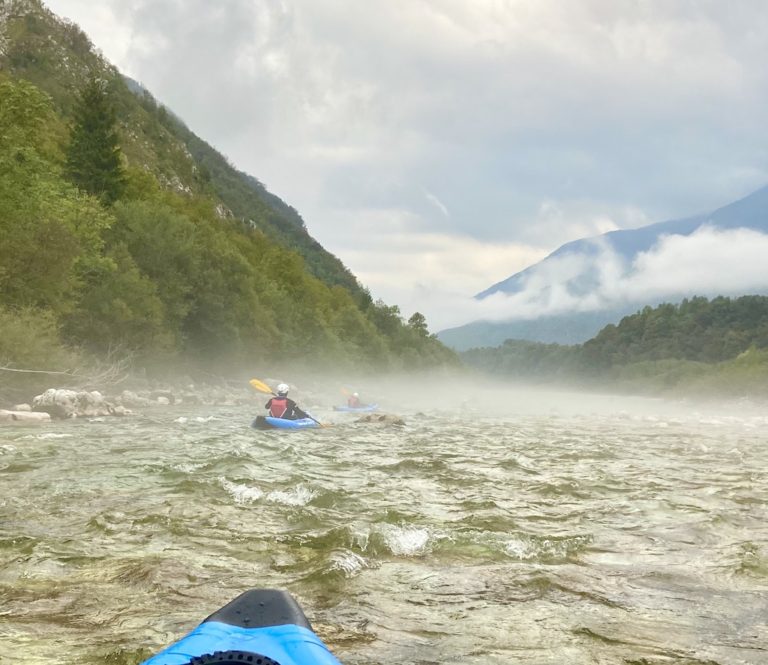 Whitewater Kayaking on the Soca River - Outdoor Adventure Sampler